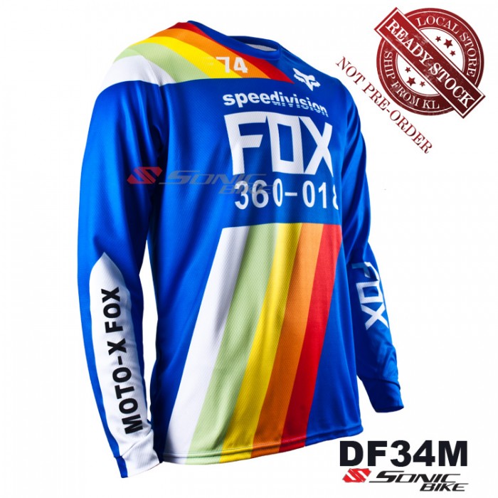FOX MTB Downhill Cycling Jersey / Motocross - DF34M