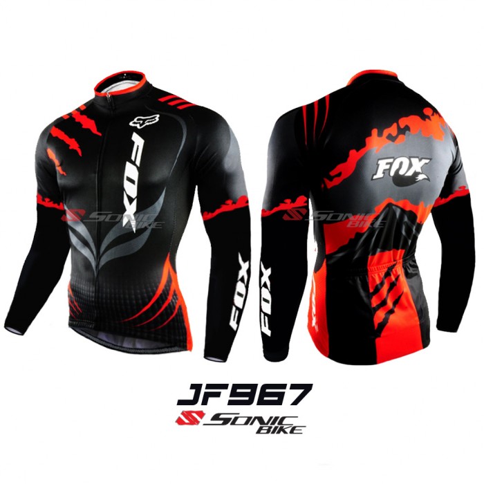 FOX Long Sleeve Cycling Jersey / Cycling Long Pant - JF967