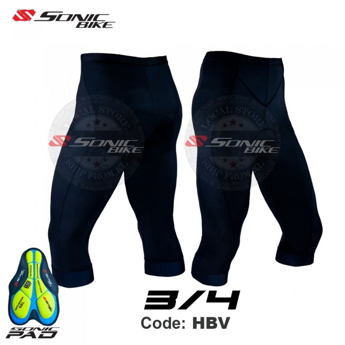 READY STOCK Sonicbike Premium Cycling Pant / Bib Short / 3/4 Bib / BV