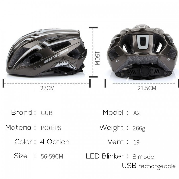 READY STOCK GUB HELMET / CYCLING HELMET / GUB A2