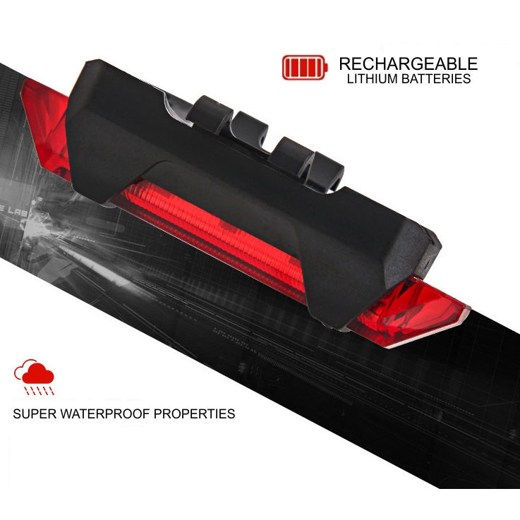 Bicycle LED Rear Lights / Tail Light / Blinkers - Rapid X